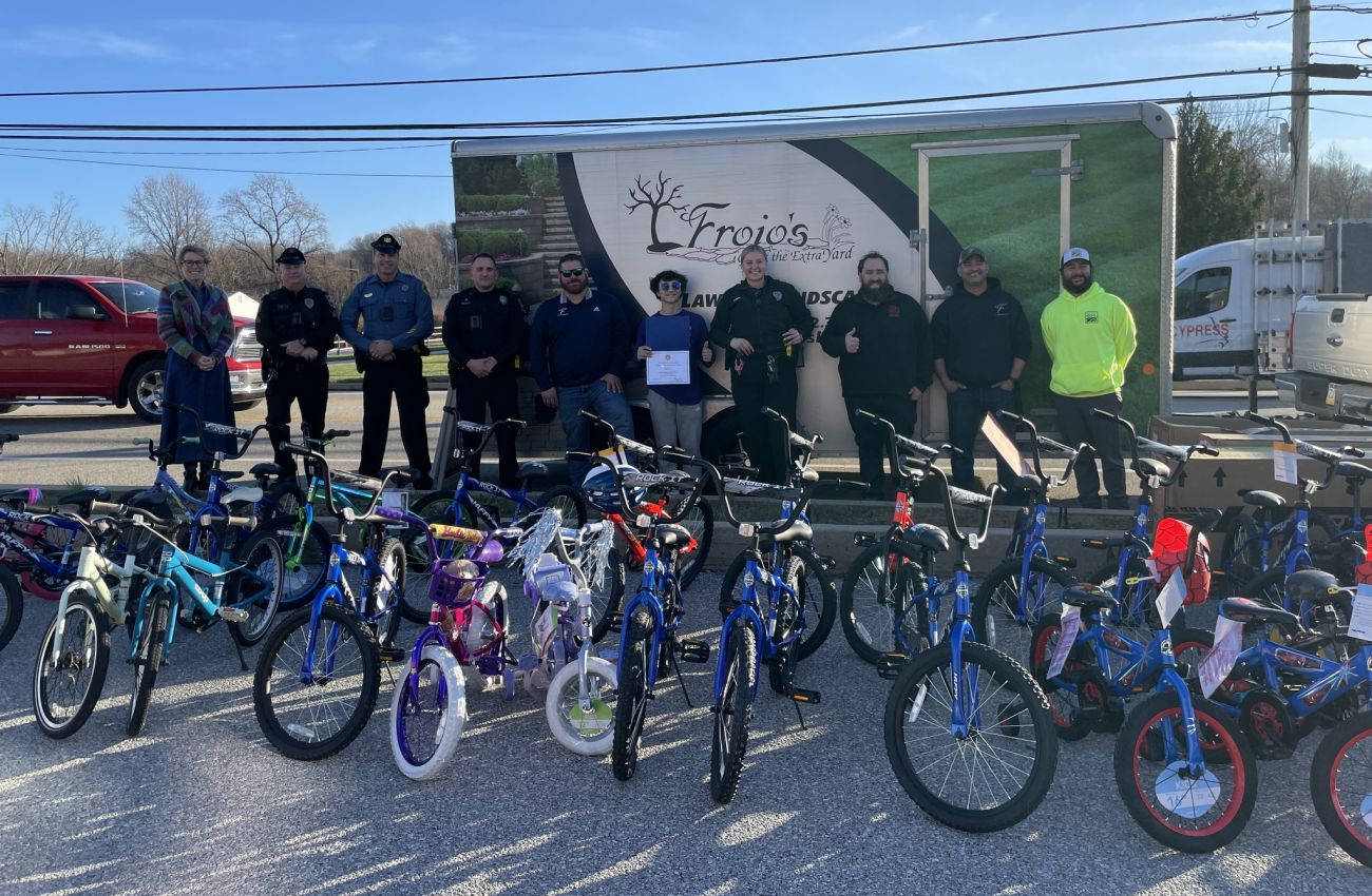 Making Spirits Bright: Dom Fixes Bikes' Annual Holiday Drive • Main Line Parent