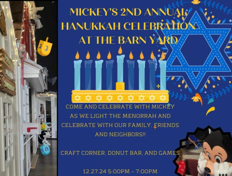 Mickey's Hanukkah Party! • Main Line Parent